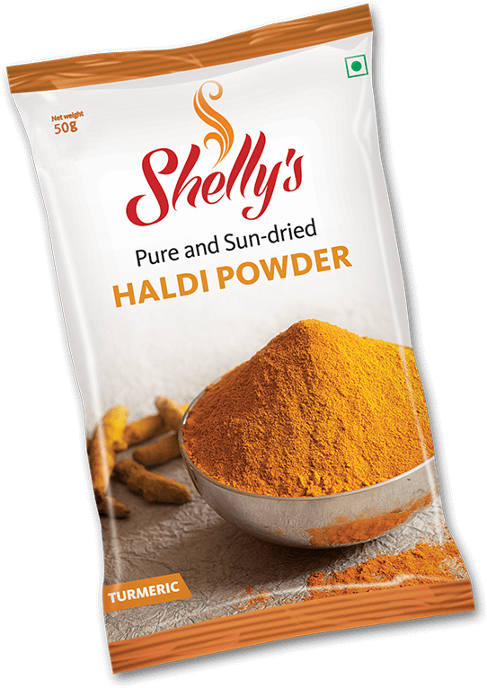 Shelly's Pure And Sun-dried Haldi Powder - Shelly's Coriander Powder ...