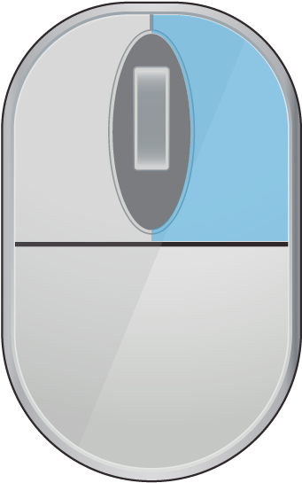 Download A Computer Mouse With The Right Mouse Button Highlighted ...