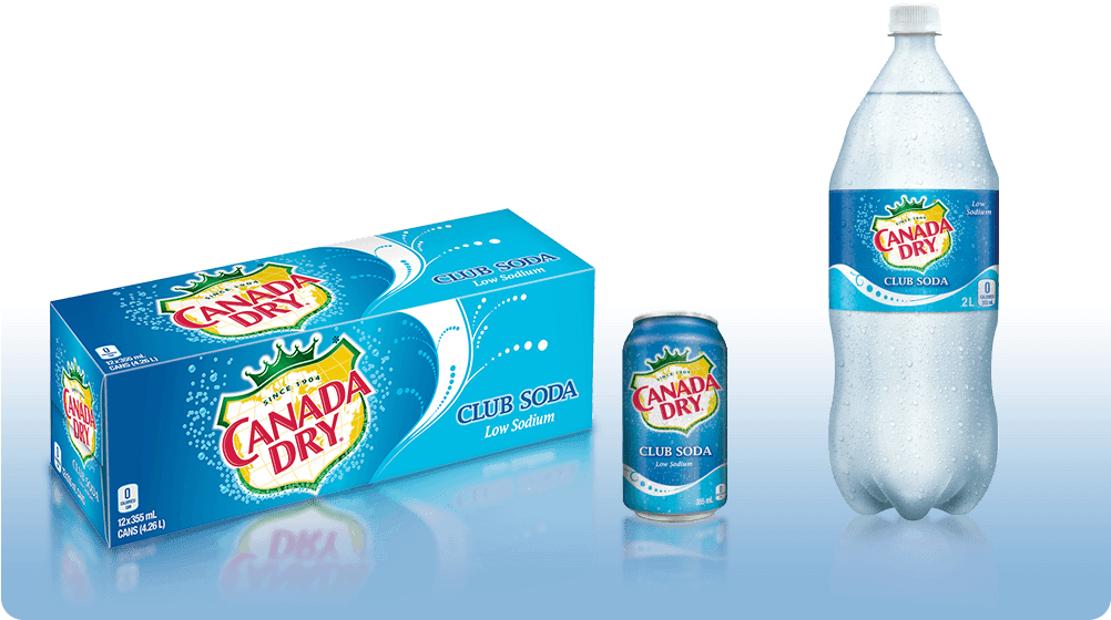 Canada Dry Club Soda Products In A Box, A Can And 2l - Splash Club Soda ...