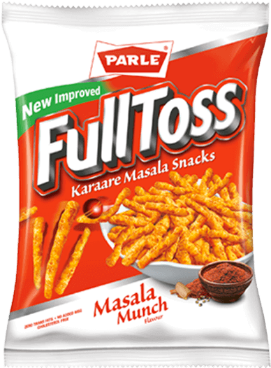 Fulltoss Masala Munch - Parle Full Toss Masala Munch (600x600), Png ...