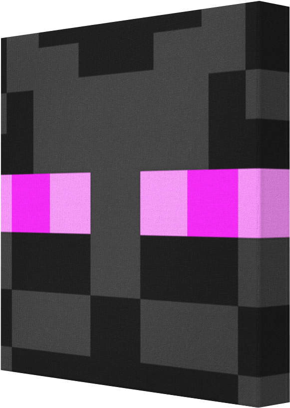 Download Pics On Canvas - Minecraft Enderman Face | Transparent PNG ...