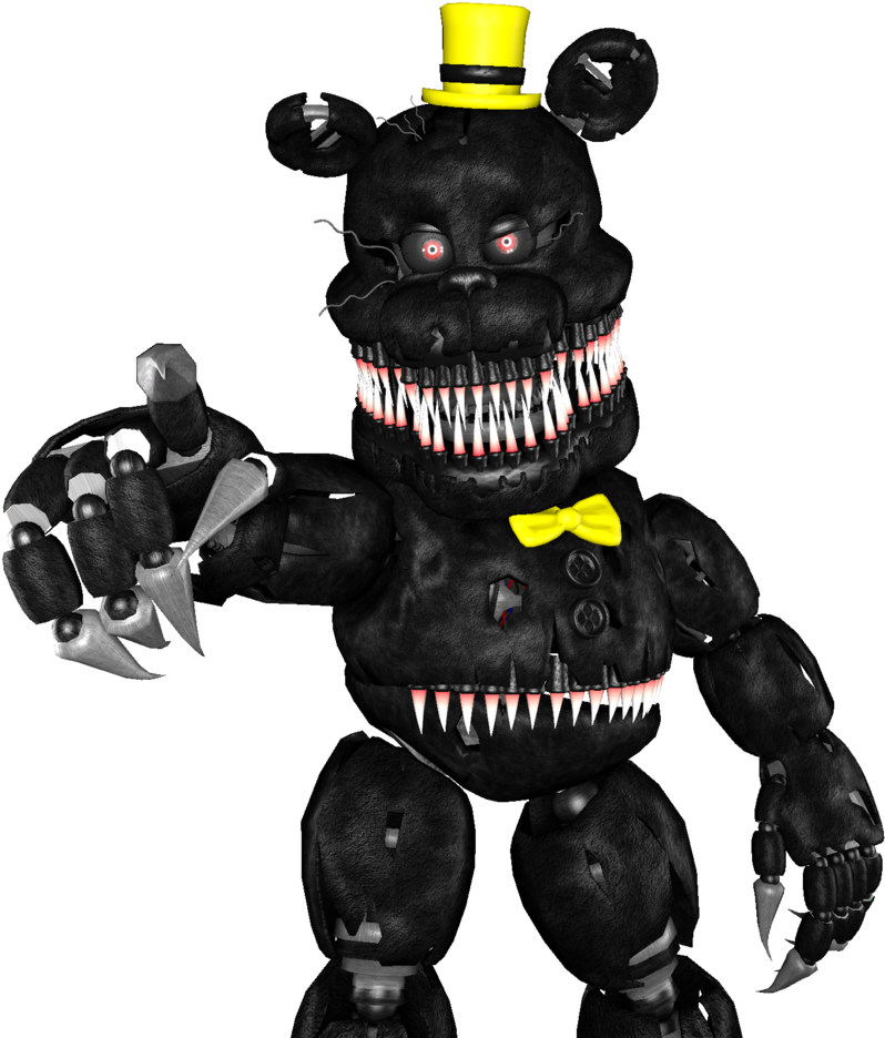 Download Fnaf 4 Freddy Png - Nightmare Freddy | Transparent PNG ...