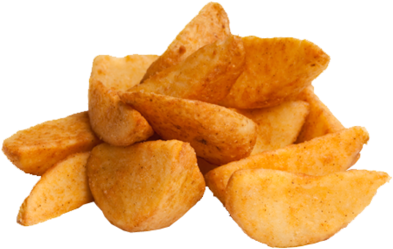 Chicken Wedges - Potato Wedges (870x1110), Png Download