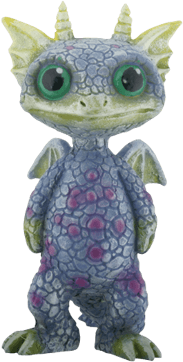 Blue And Green Baby Dragon Statue - Ytc Summit 8192 Blue And Green Baby ...