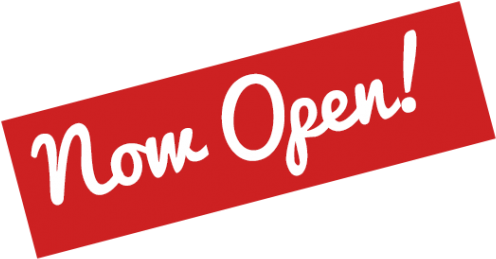 Image1 - Now Open Vector Png (521x280), Png Download