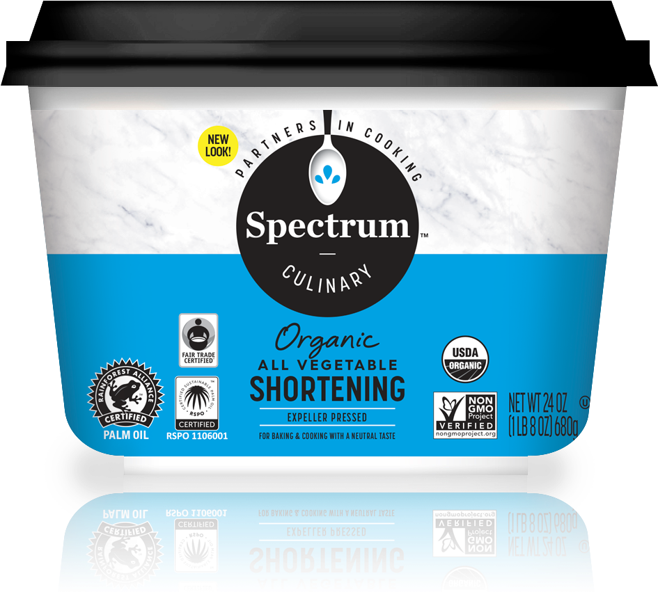 Spectrum Organic Shortening (961x918), Png Download