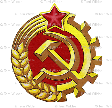 Soviet Icon - Emblem (399x399), Png Download
