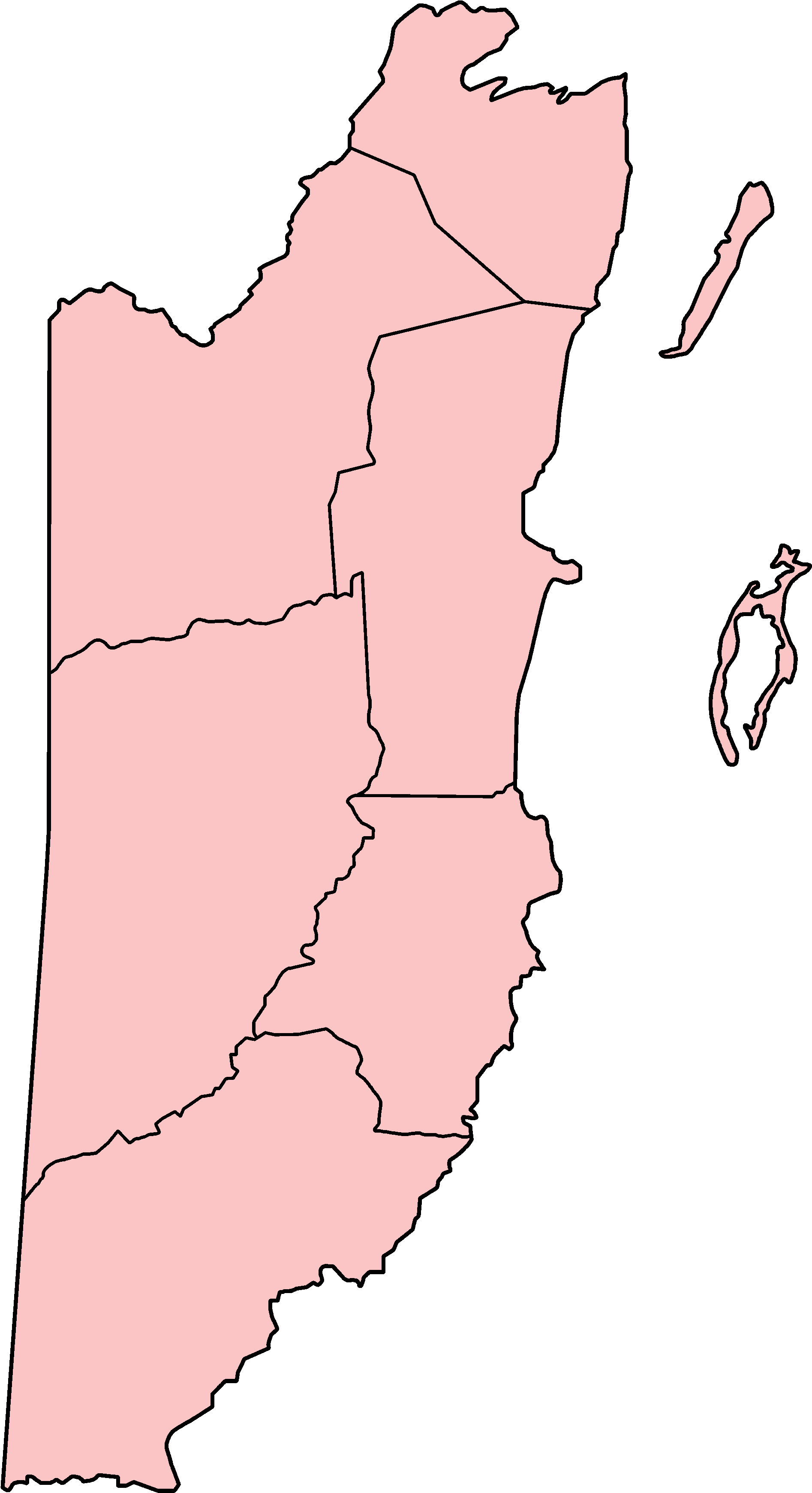 Download Belize Districts Blank - Empty Map Of Belize | Transparent PNG ...