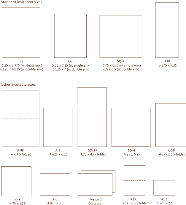 Invitation Sizes Also On This Page Envelope Styles Invitation Card Size Mm 700x728 Png Download
