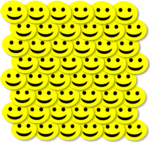 Happy Symbol (500x473), Png Download