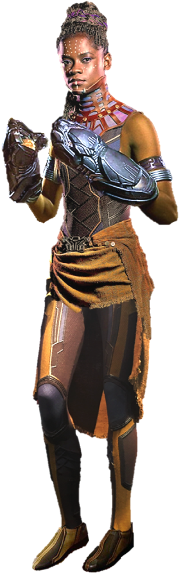 Shuri Full Body Png - Shuri Black Panther Movie (425x1157), Png Download
