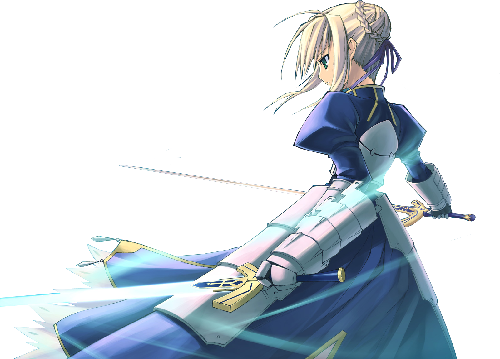 Download Fate Stay Png Hd - Fate Zero Saber | Transparent PNG Download ...