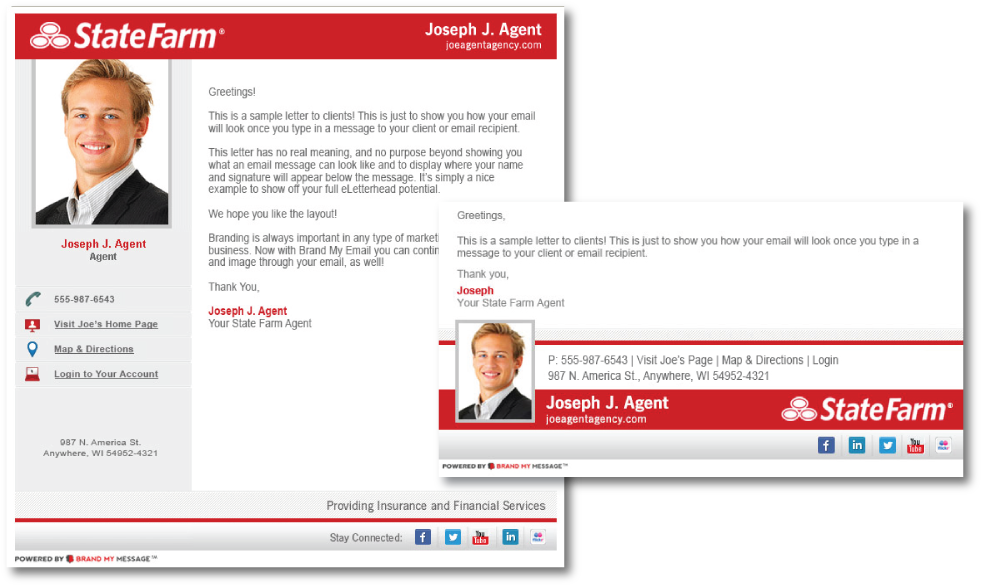 State Farm Home - Email Signature Referral Request Insurance Agent ...