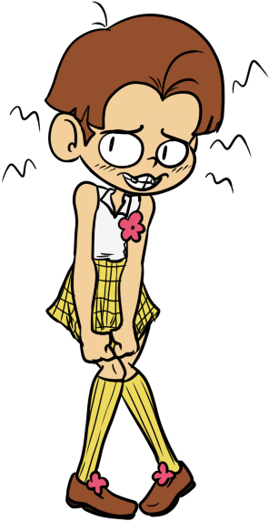 Lane Loud As Luan Loud - Cartoon (600x600), Png Download