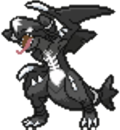 Download Symbiote Garchomp - Pixel Art Template Garchomp | Transparent ...