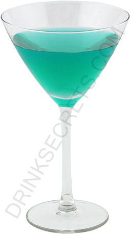 Bluegreeni Cocktail Image - Windex Drink (450x600), Png Download