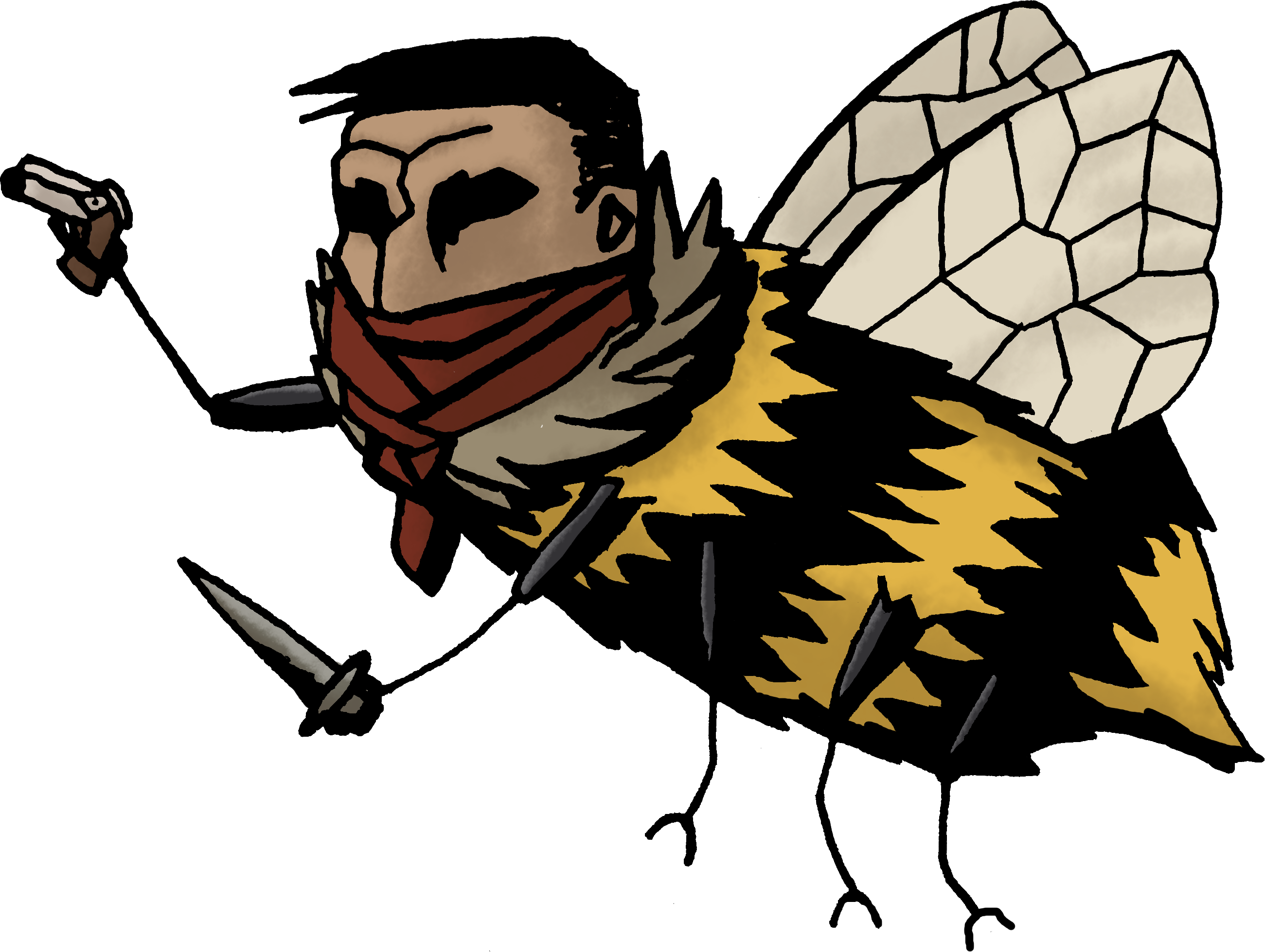 Fan Artbeesmas - Beesmas Darkest Dungeon (2601x1959), Png Download