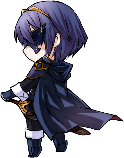 Lucina Fire Emblem Render Download - Chibi Lucina (500x590), Png Download