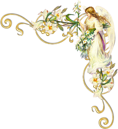 Пальчиковые Игры Corner, Frame, Angel, Printable Paper, - Frame Angel ...