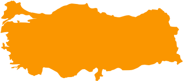Turkey - Turkey Map Vector (400x400), Png Download