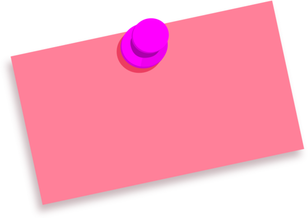 Pink Post It Note Png