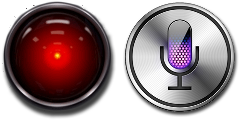 Glowing Red Dot Png - Siri (508x256), Png Download