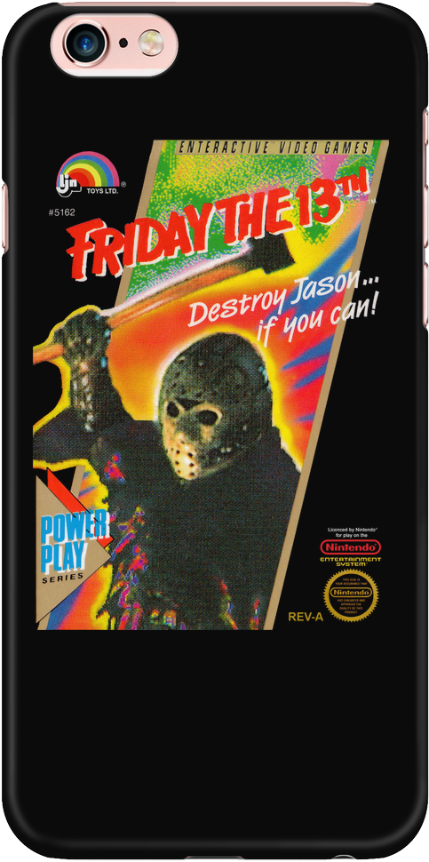 Friday The 13th Jason Voorhees Nintendo Retro Vintage - Friday The 13th ...