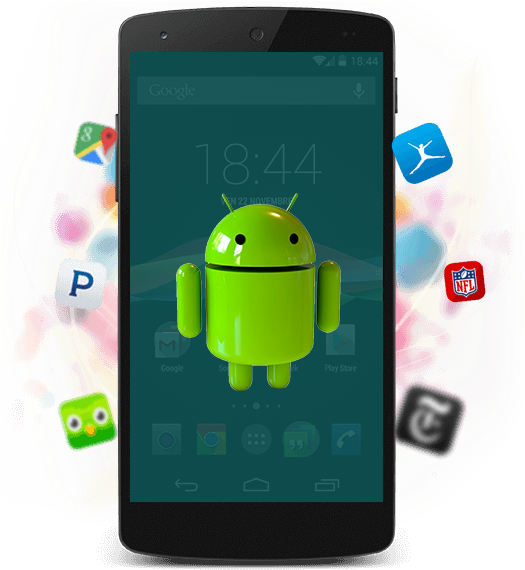 Android App Development - Android Mobile App Png (524x650), Png Download