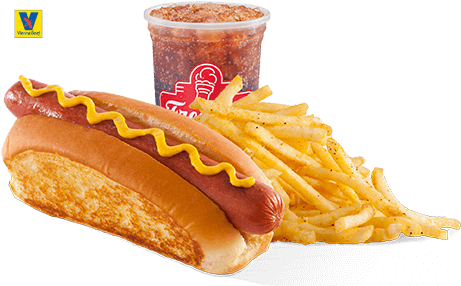 Freddy's Hot Dog Combo Meal - Freddys Steakburgers (480x300), Png Download