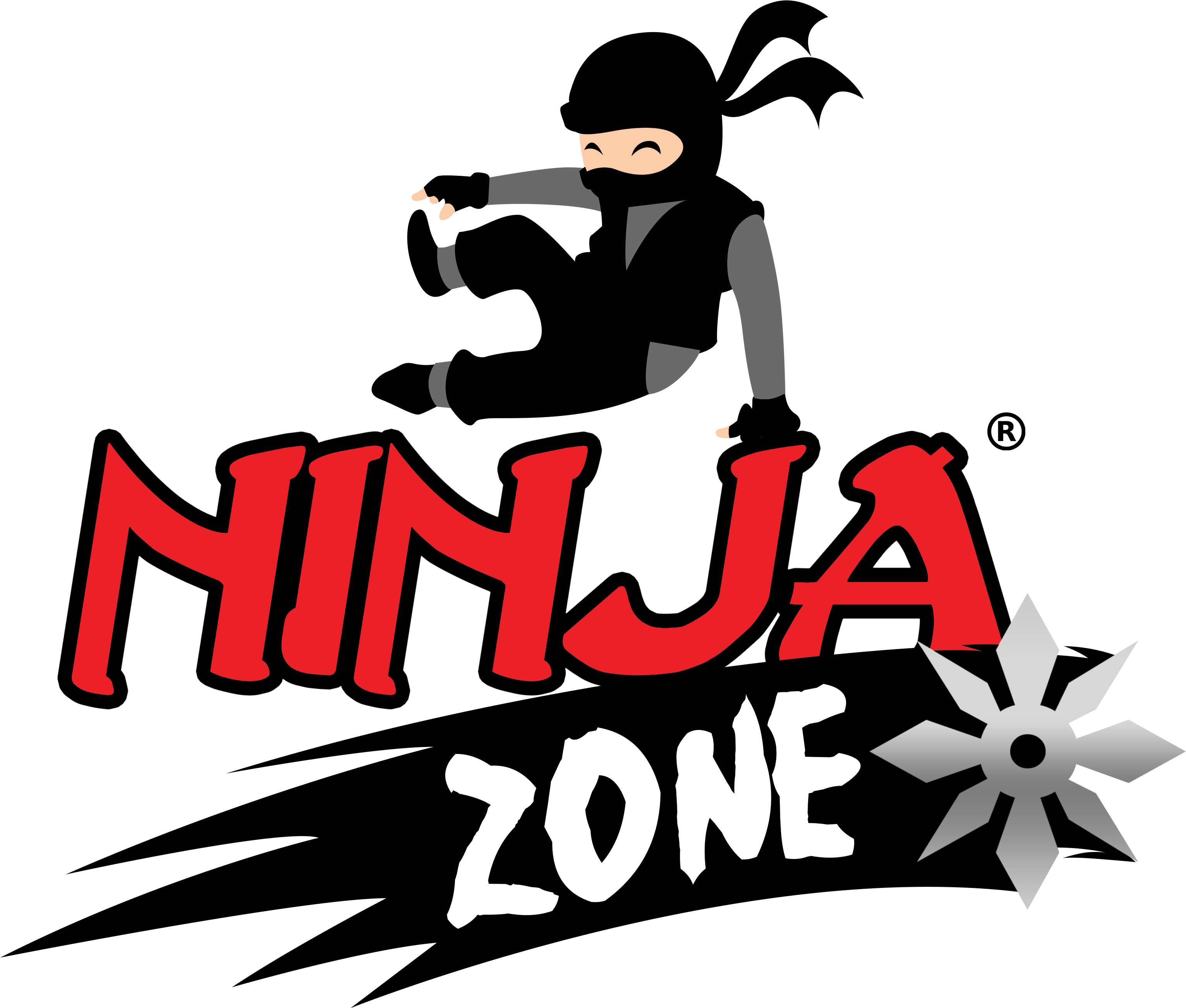 Ninja Zone Symbol Png Logo - Ninja Zone (3367x2904), Png Download