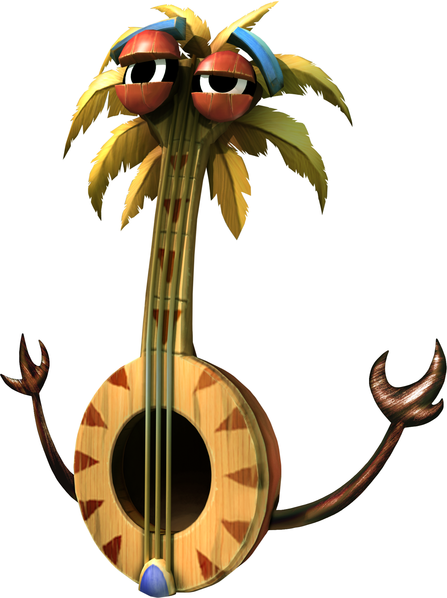 Donkey Kong Tiki Tak Tribe - Donkey Kong Banjo Tiki (1560x2086), Png ...