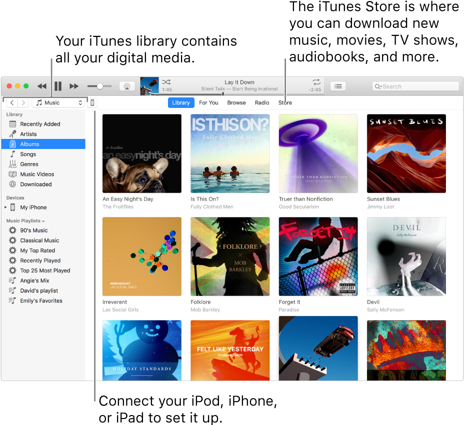 View Of The Itunes Window - Itunes (931x875), Png Download