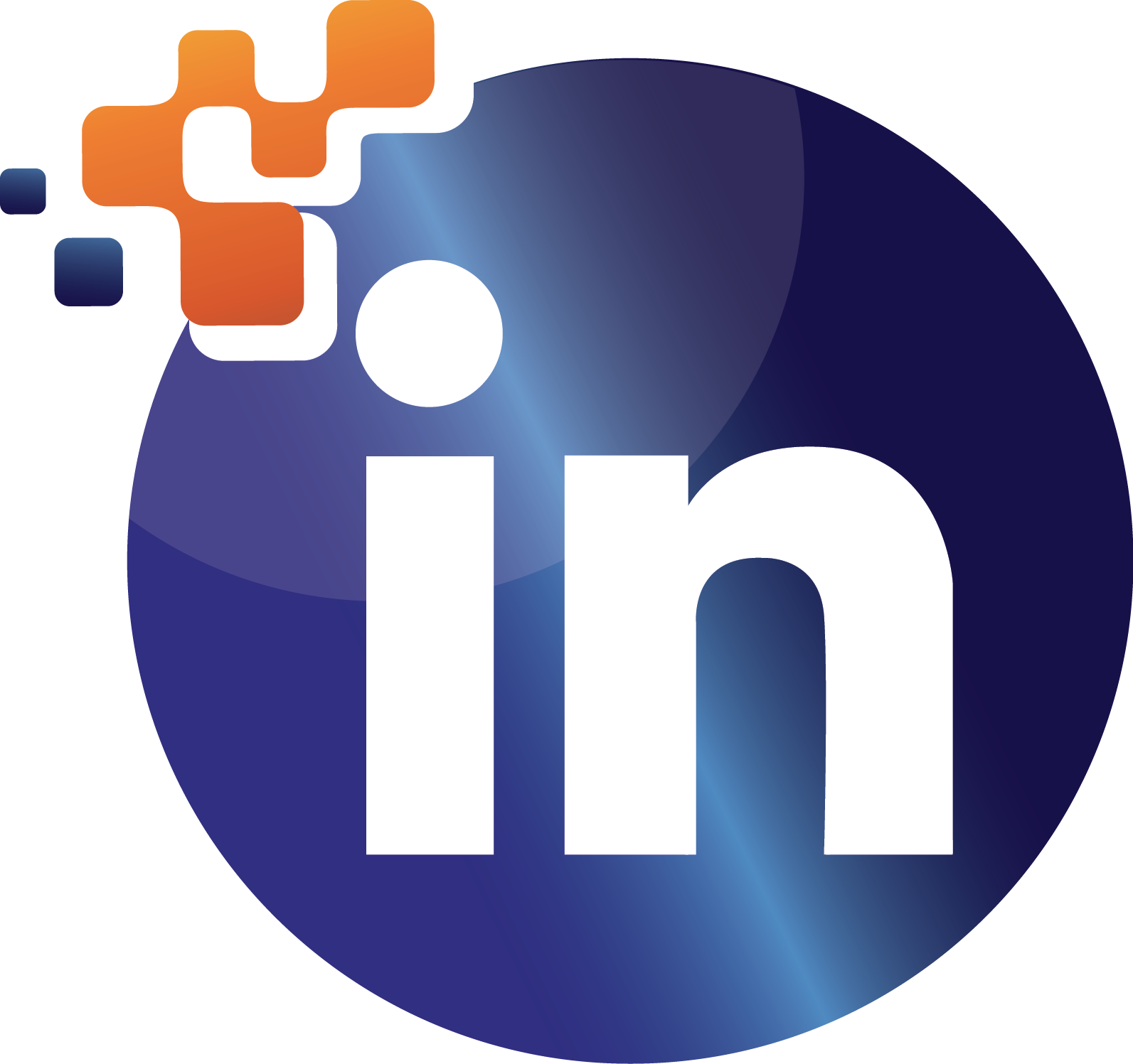 Linkedin Logo Depicted In Net Credit Union Logo Circle - Social Media ...