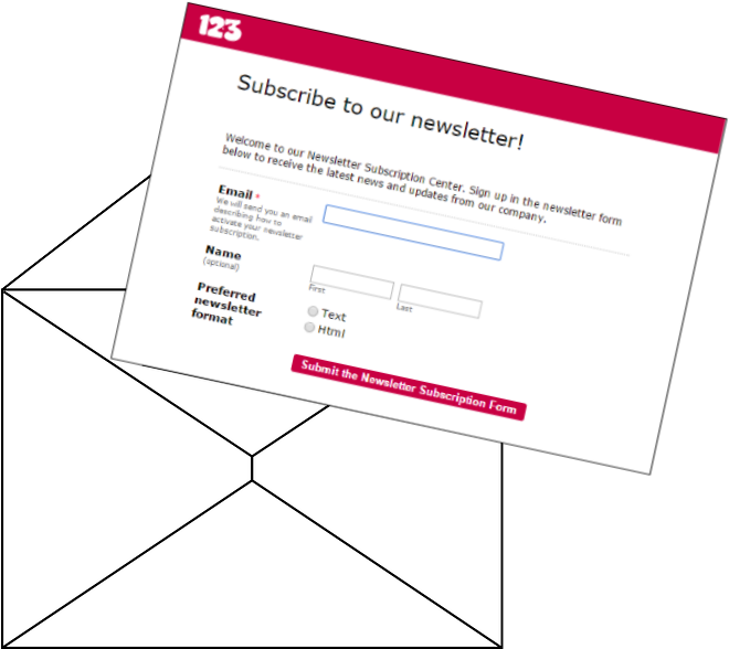 123formbuilder Embed Form In Email - Paper (700x630), Png Download