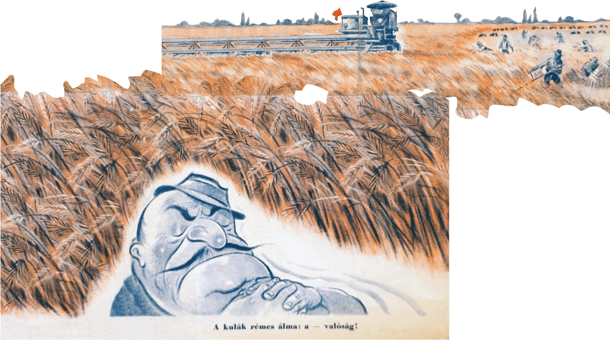 Download Anti-kulak Cartoon From Hungary - Painting | Transparent PNG ...