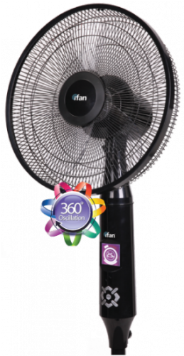 Download Ifan 16" Stand Fan With 360 Degrees Oscillation & Remote ...