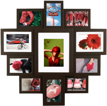 Download Photo Collage Printing Service - Umbra - Huddle Photo Frame ...