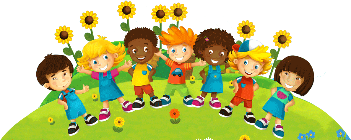 Download Friendly Clipart Play School Kid - Cartoon Multicultural ...