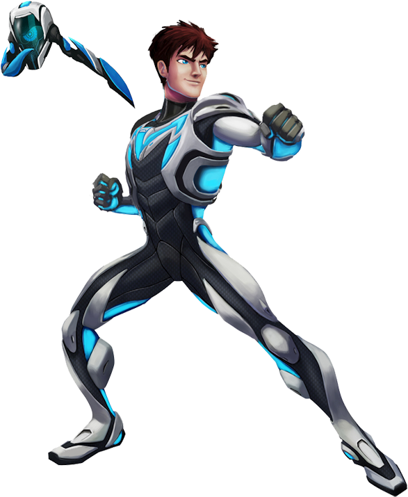 Max Steel - Max Steel Cartoon Characters (600x732), Png Download
