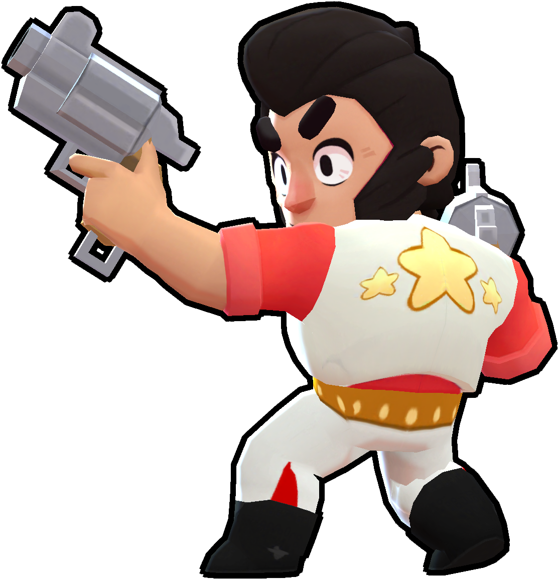 Colt Skin-rockstar - Colt Brawl Stars Png (1158x1206), Png Download