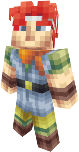 Onkhpng - Minecraft Chrono Trigger Skin (640x640), Png Download