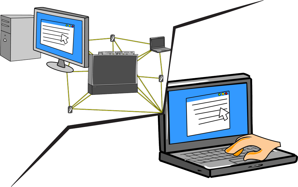 Download Networking Clipart Computer Network - Computer Network ...