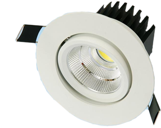 Led Deep Cob Down Lights - Led Cob Lights Png (500x280), Png Download