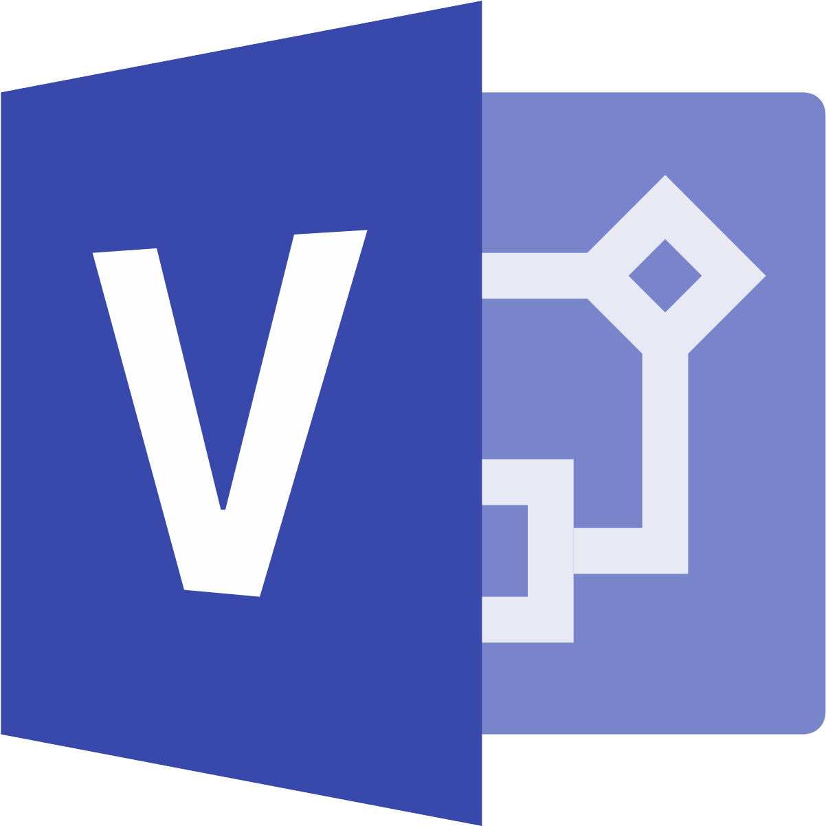Download Microsoft Visio Icon - Office 365 Visio Icon | Transparent PNG Download | SeekPNG