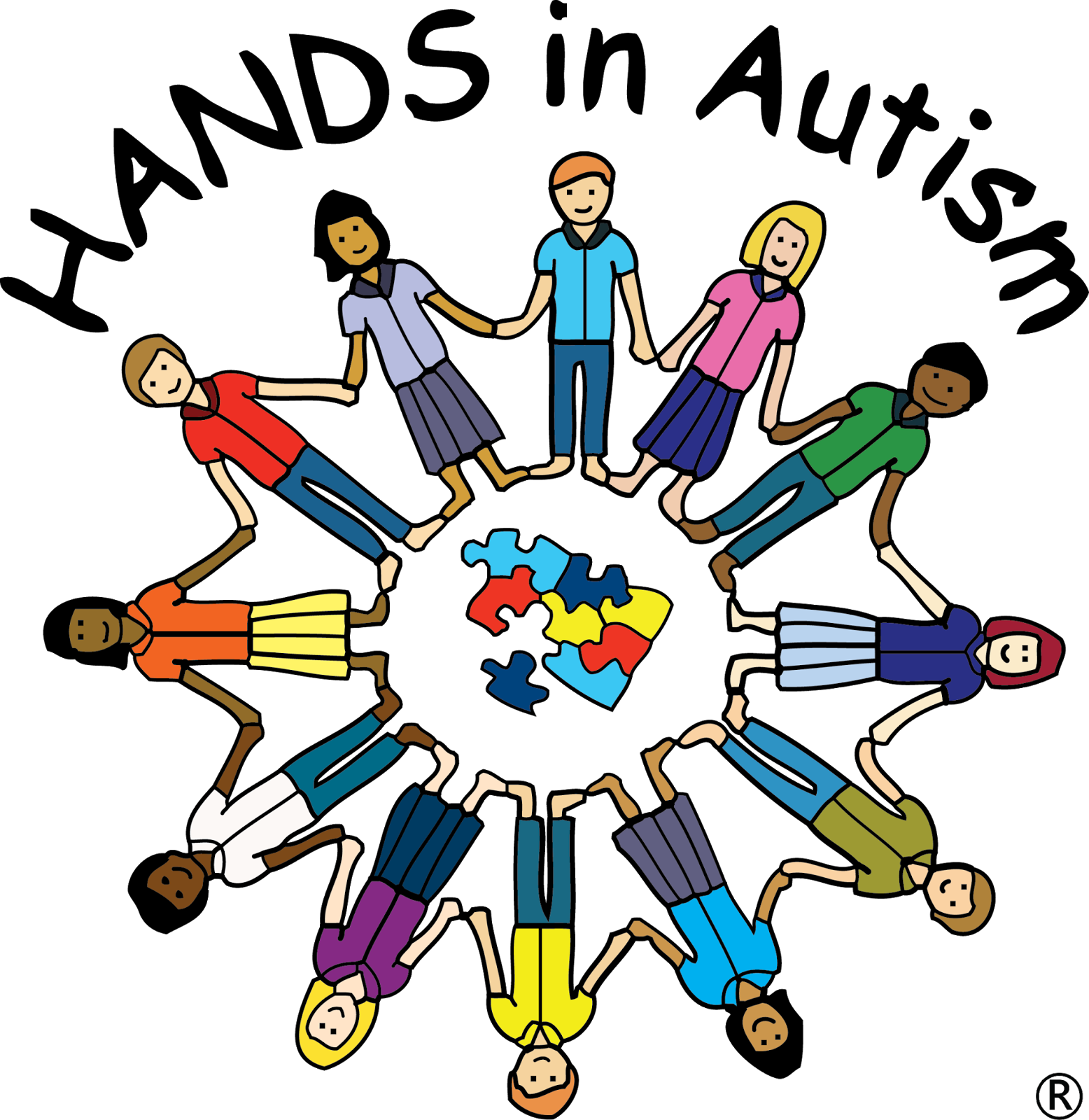 Download Autism Awareness Profile - Hands In Autism | Transparent PNG ...