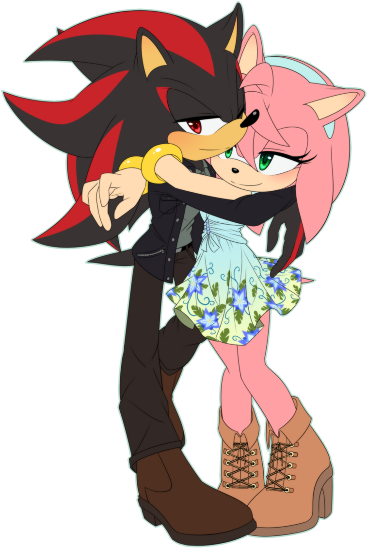 Amy Rose Human And Shadow
