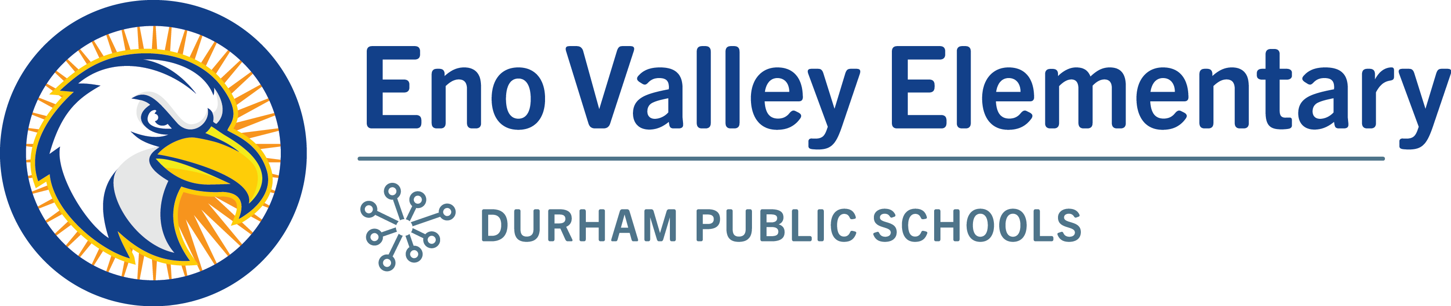 Eno Valley Elementary - Creekside Elementary School (2987x631), Png ...