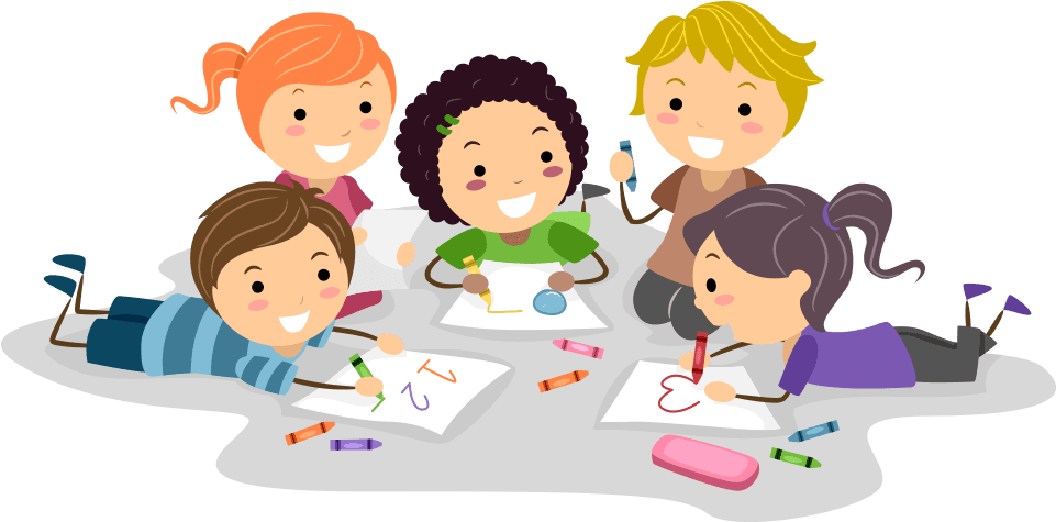 Graphic Of Nursery - Kids Drawing (960x531), Png Download