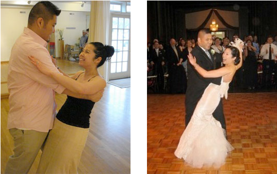 Wedding Dance Couple Before And After - Ballroom Dance (615x399), Png ...