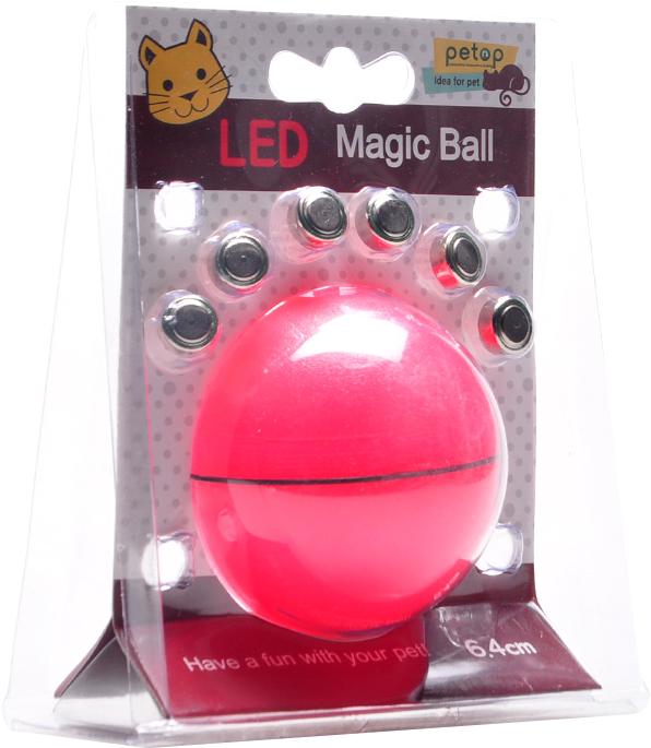 Led Flash Ball Cat Toy Rolling Ball Glowing Cat Laser - Cat (800x800 ...